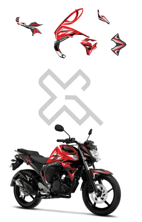 Buy Premium Yamaha Bike Stickers | Grayfixx